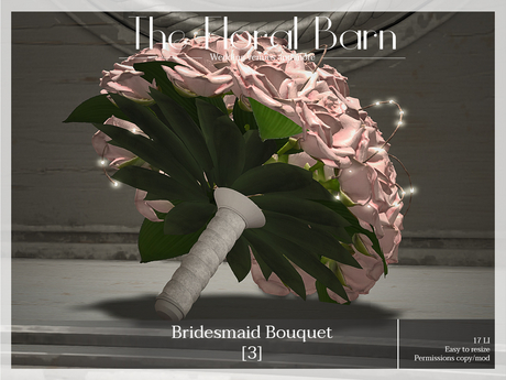 Second Life Marketplace - Bridesmaid Bouquet [3]